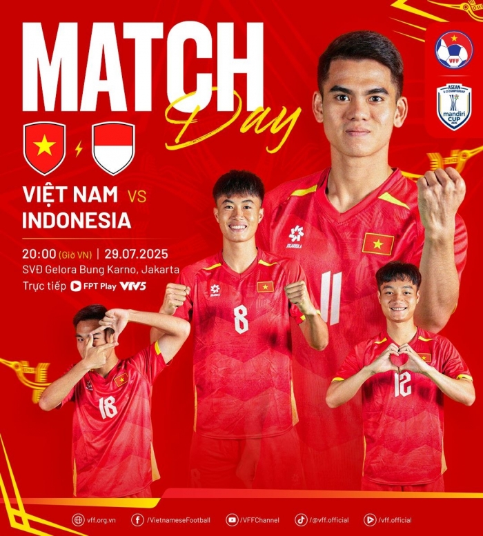 Xem trực tiếp U23 Indonesia vs U23 Việt Nam ở đâu, kênh nào? Link xem chung kết U23 Đông Nam Á